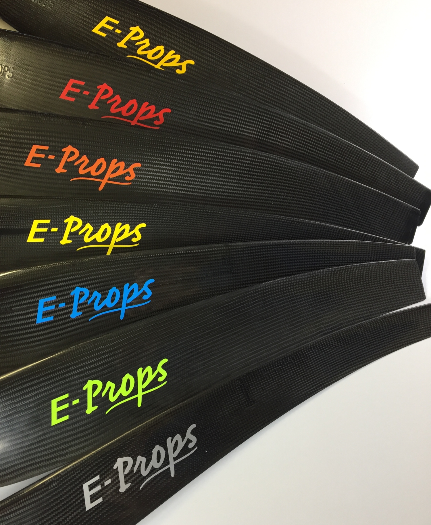 E-Props coloured stickers - E-PROPS Carbon-Titanium Propellers for Aviation