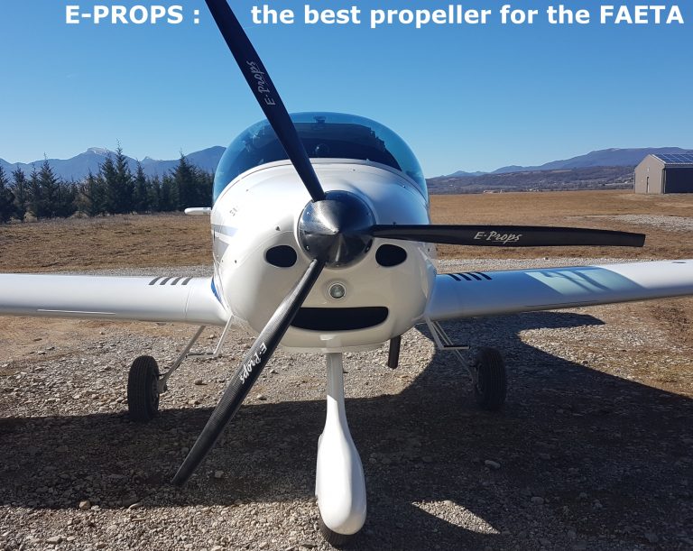 Propeller comparison : FITI / E-PROPS on ATEC 321 FAETA 912S - E-PROPS ...