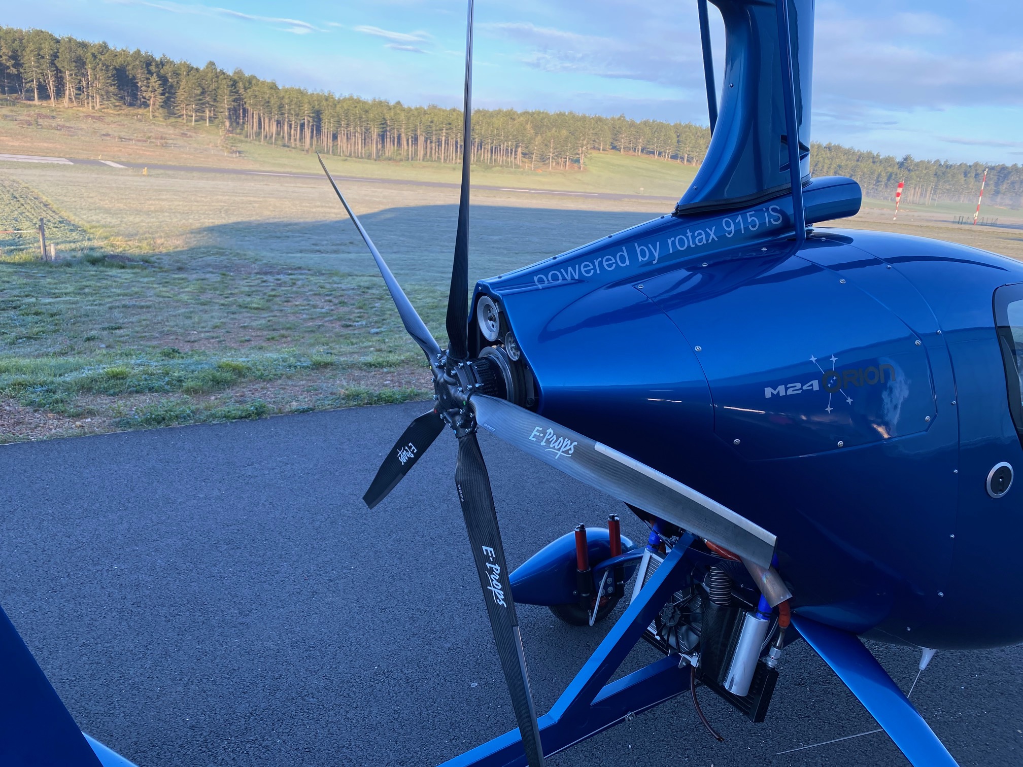 E-Props 5-blade test report on Magni M16+ and M24+ Rotax 915iS - E ...