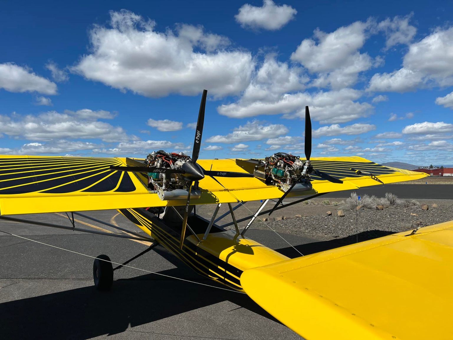 Super STOL Propeller - E-PROPS Carbon-Titanium Propellers for Aviation