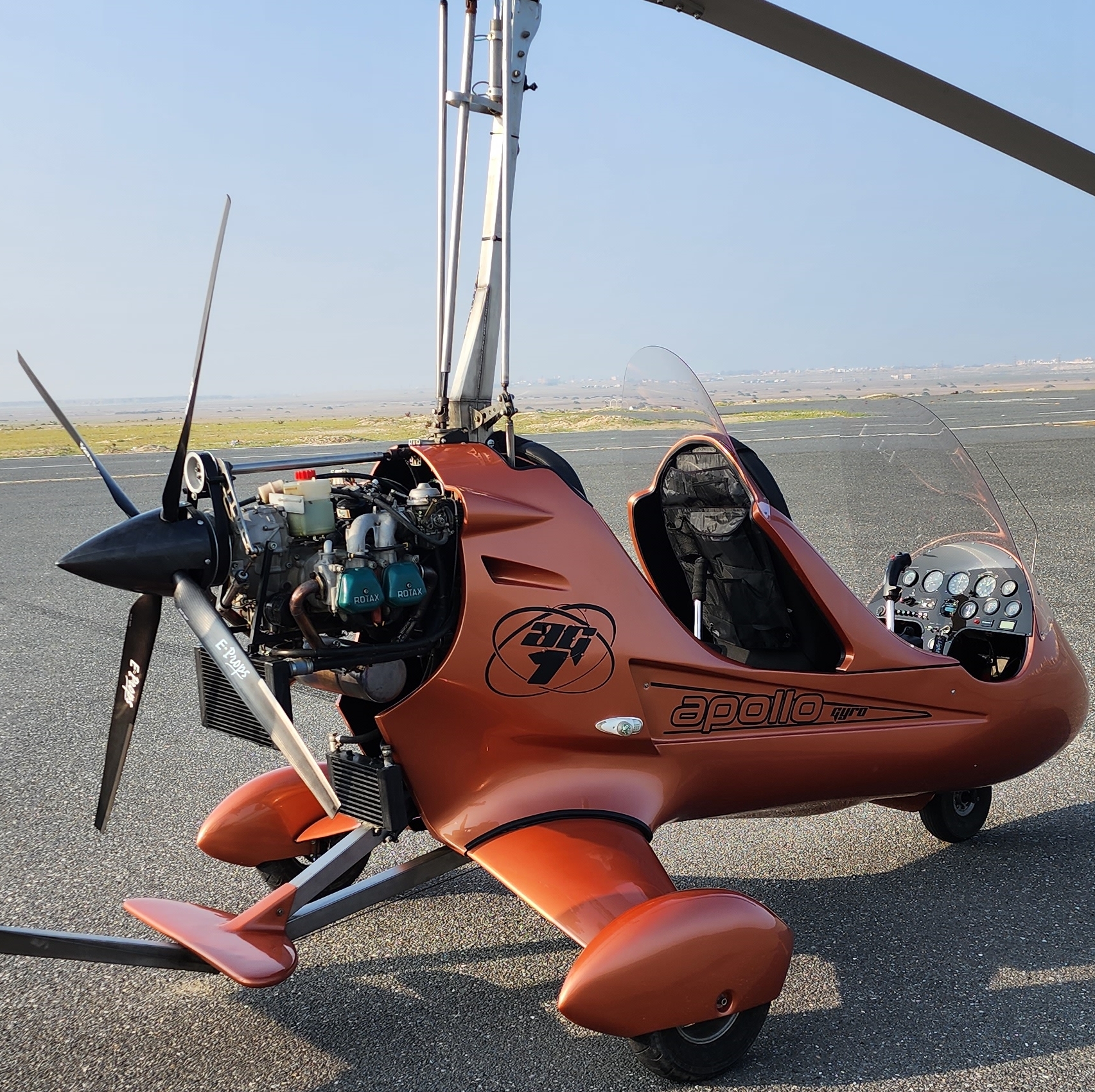 Gyro Apollo AG1 with E-Props - E-PROPS Carbon-Titanium Propellers for ...