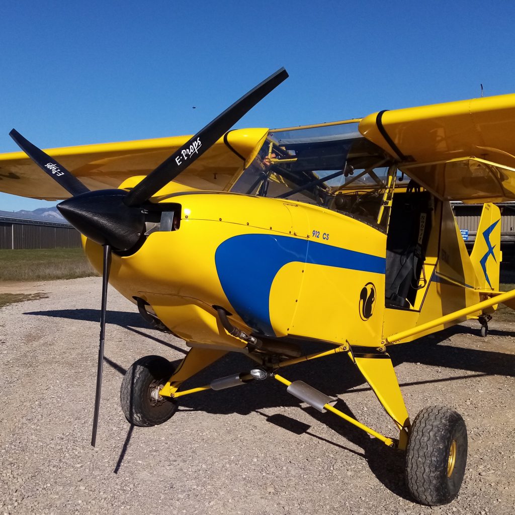 French ultralight Tetras with E-Props - E-PROPS Carbon-Titanium ...